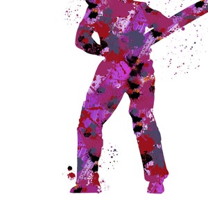Women's Cricket Print, Lady Cricket Gift Print, Female Cricketer Gift ...