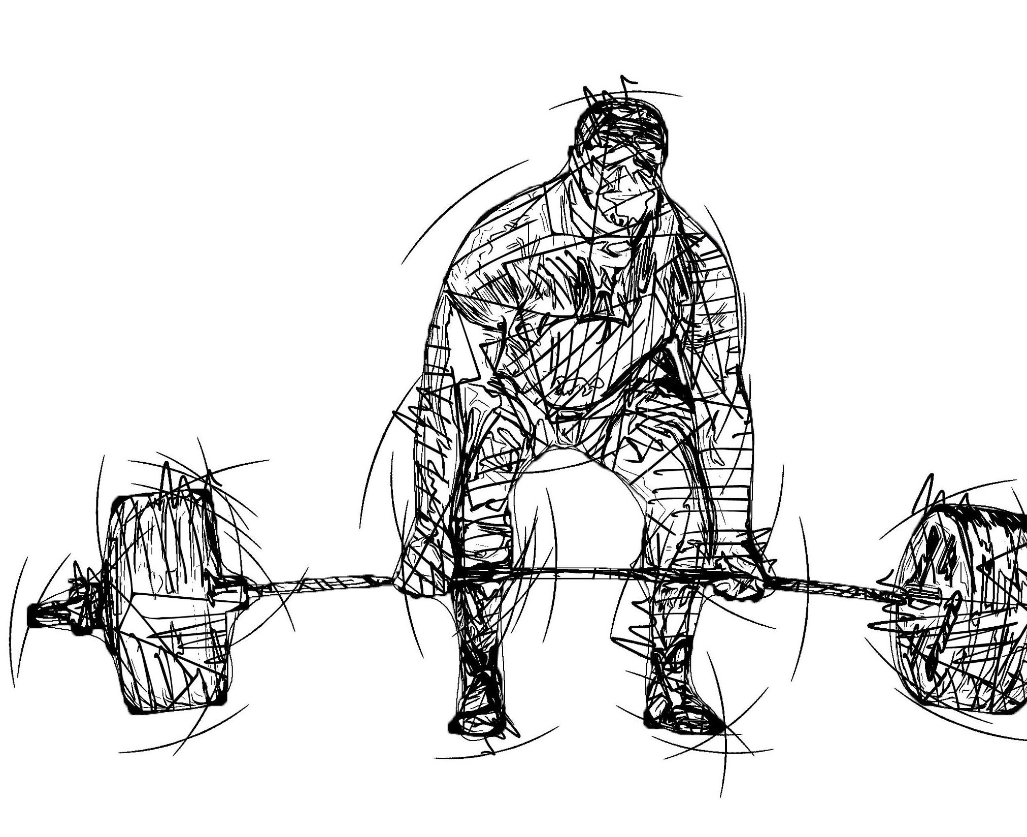 Weightlifter Sketch Print Gift for Weightlifter Weightlifing - Etsy