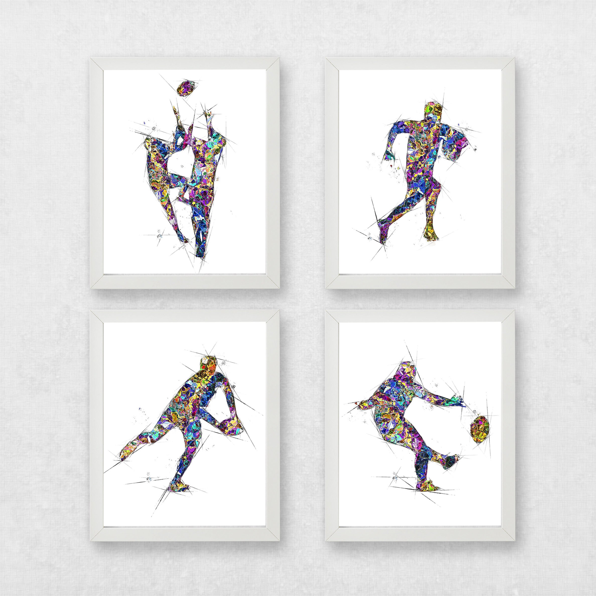 Rugby Set of Prints Rugby Posters Custom Rugby Print Rugby - Etsy UK