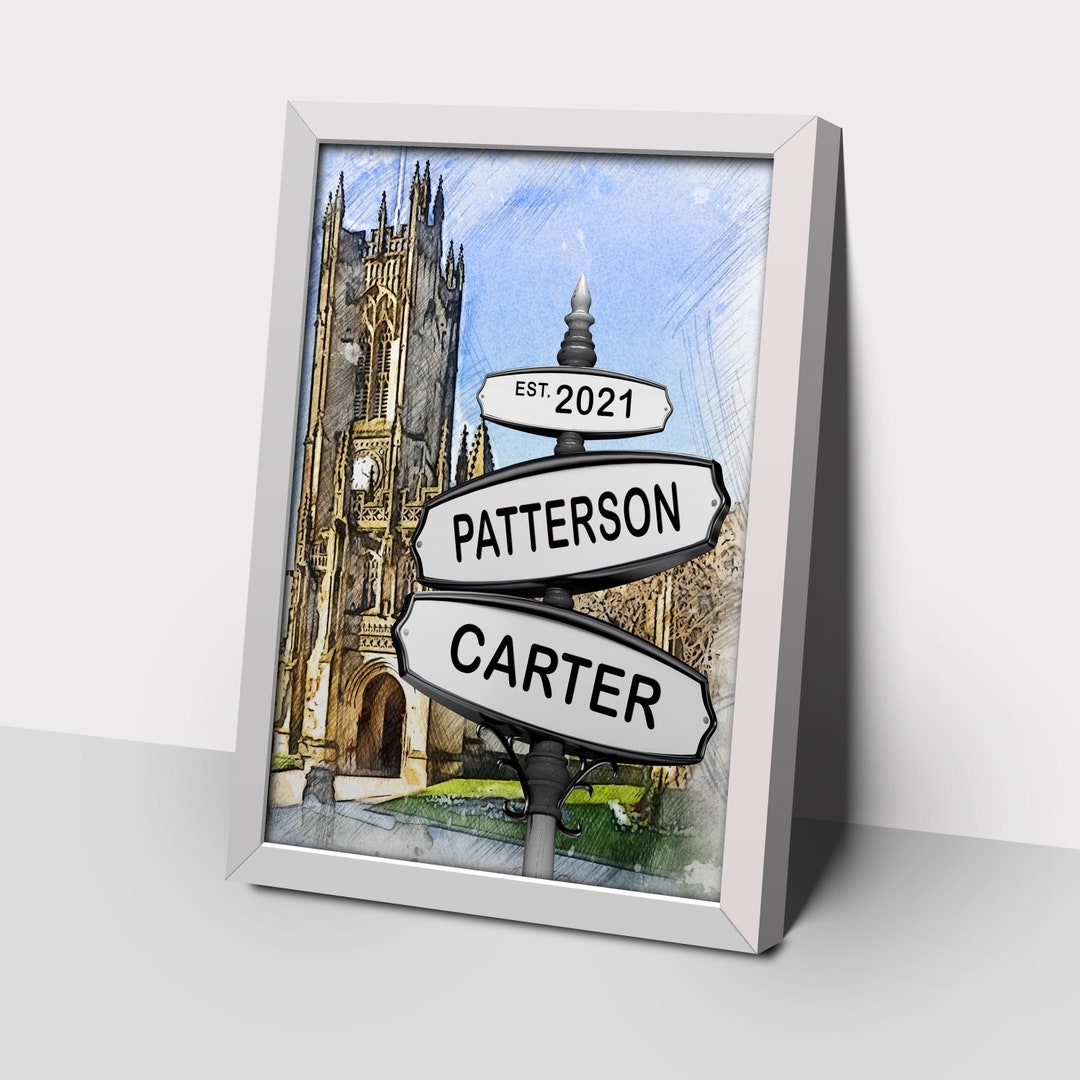 Personalised Street Signs, Custom Street Sign Prints, Personalised ...