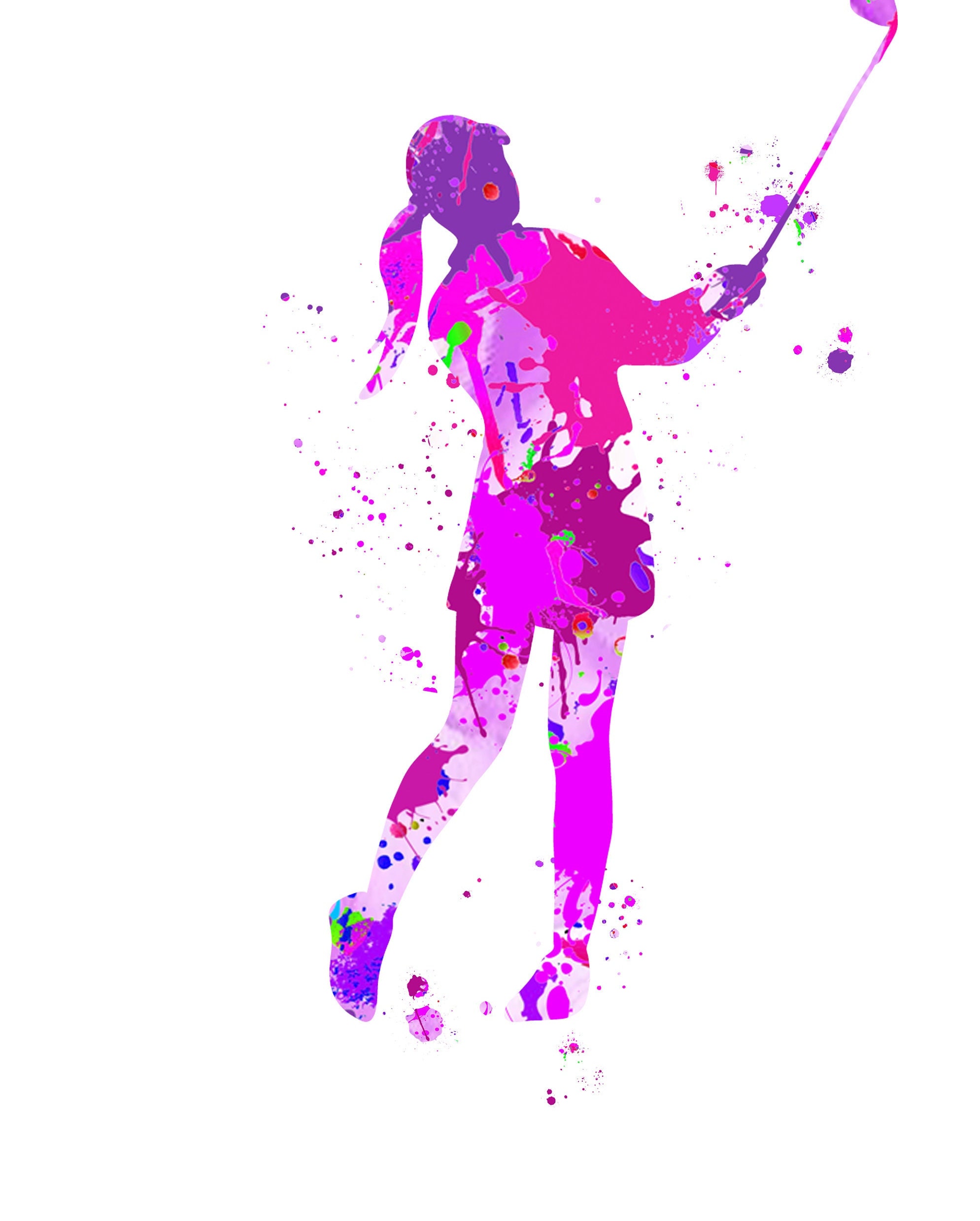 Women' S Golf Prints Custom Golf Poster Golf Poster - Etsy