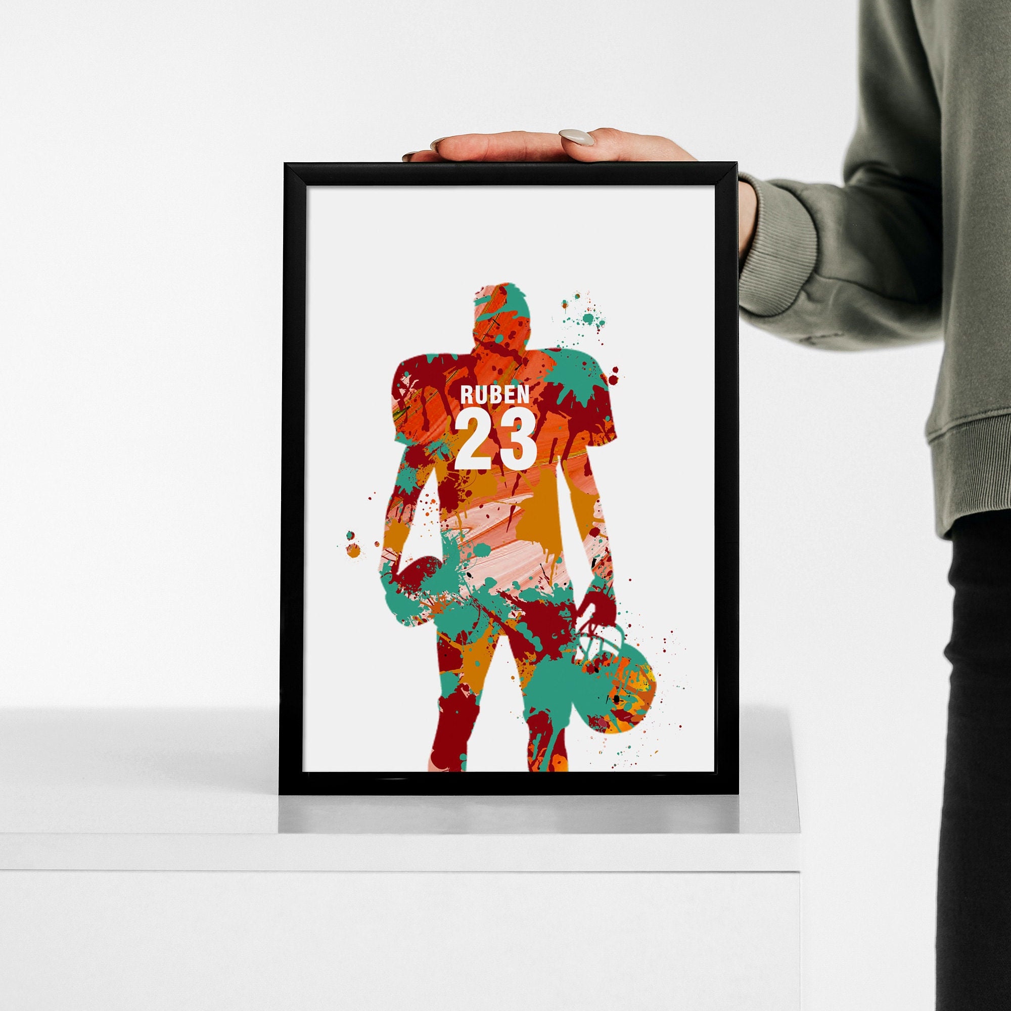 Personalised Cricket Print, Custom Cricket Print, Personalised Cricket ...