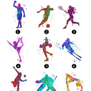 Rugby Set of Prints Rugby Posters Custom Rugby Print Rugby - Etsy