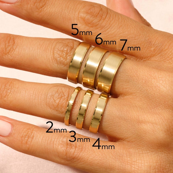 Matte Finish Ring - Etsy