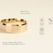 7mm Solid Gold Men's Wedding Band BEVELED ICE MATTE - Etsy