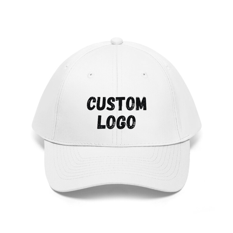 Custom Logo Hat, Embroidered Hat Logo, Twill Cap, Company Logo Gifts ...
