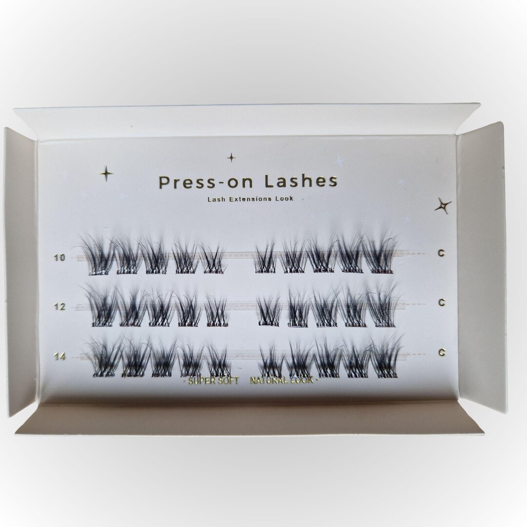 Lashes Lash Extensions DIY Cluster Lashes Pre Glued Cruelty Free Easy ...
