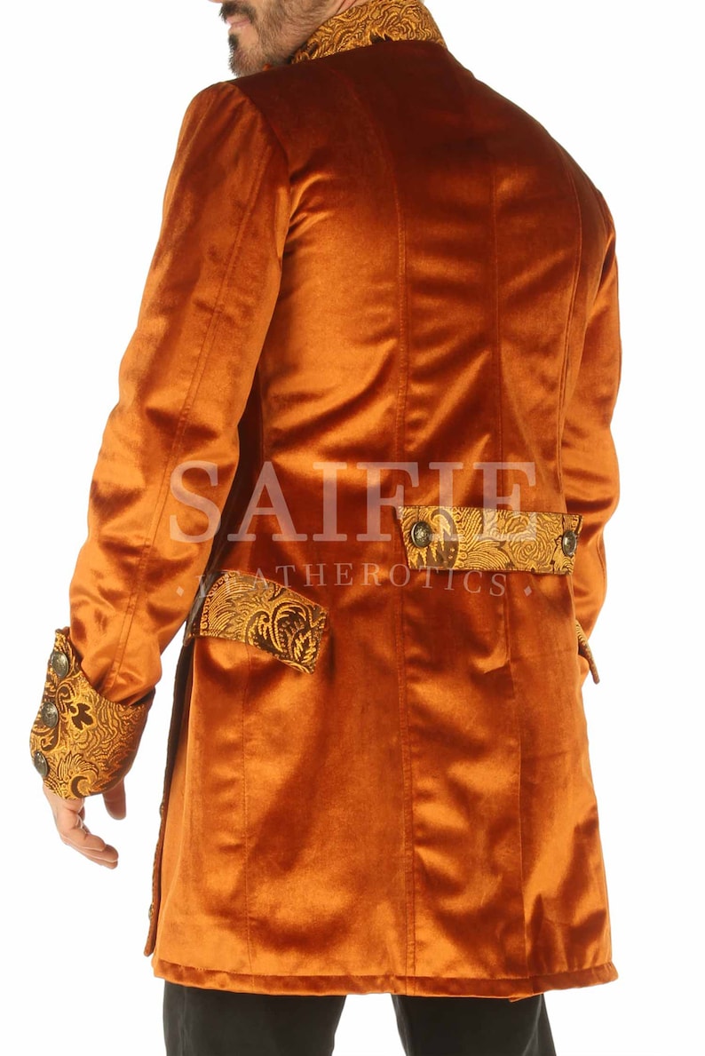 French Military Inspired Velvet Jacket Regal Elegance Versailles Style ...