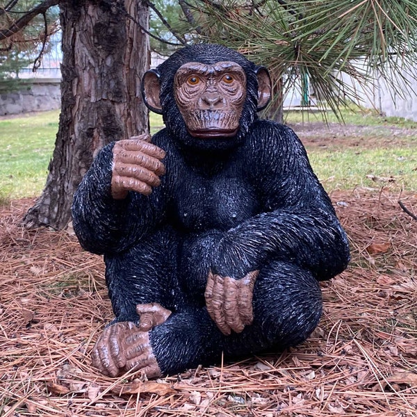 Outdoor Monkey Statues - Etsy