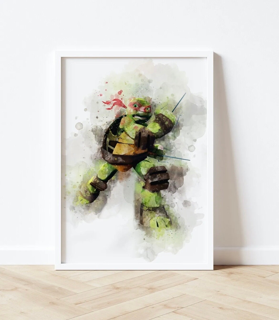Ninja Turtles A4 Poster and Prints Art Prints Framed - Etsy