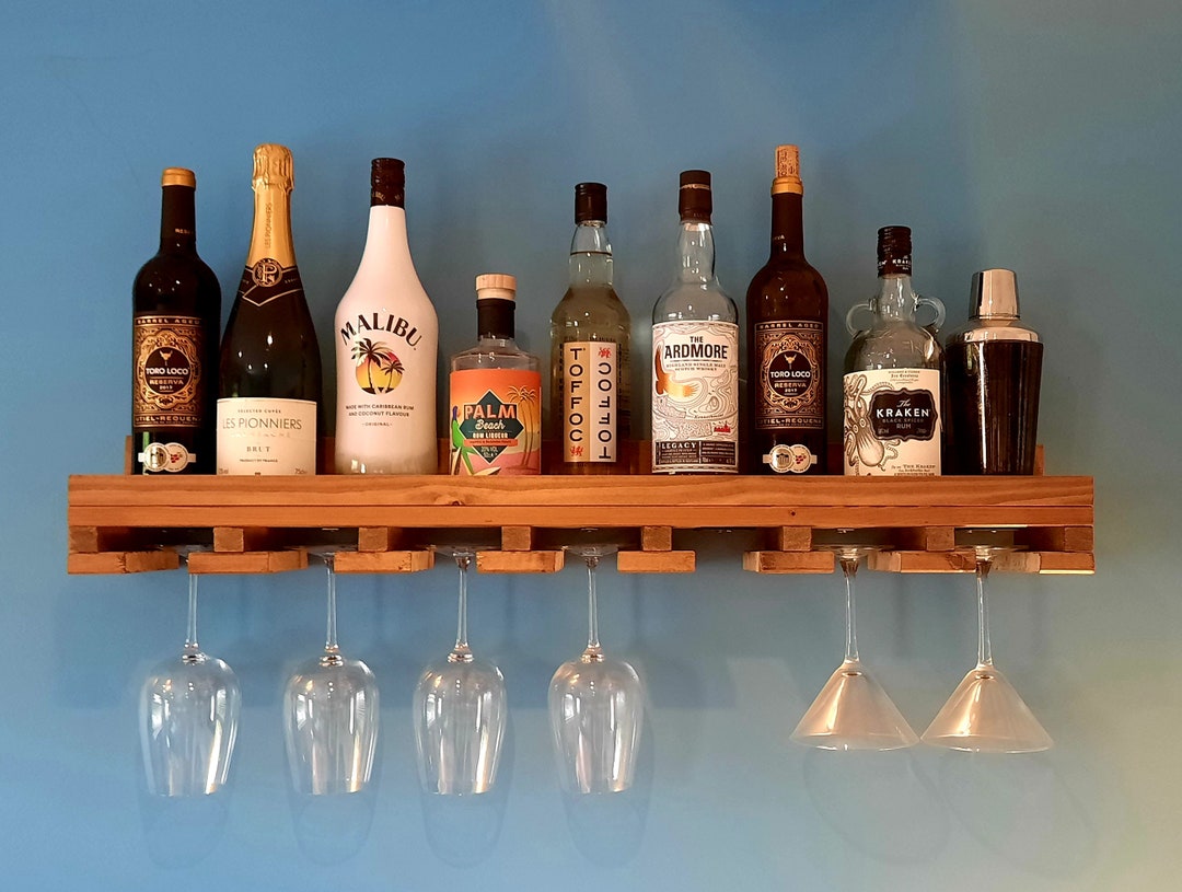Drinks Shelf Bespoke Size - Etsy