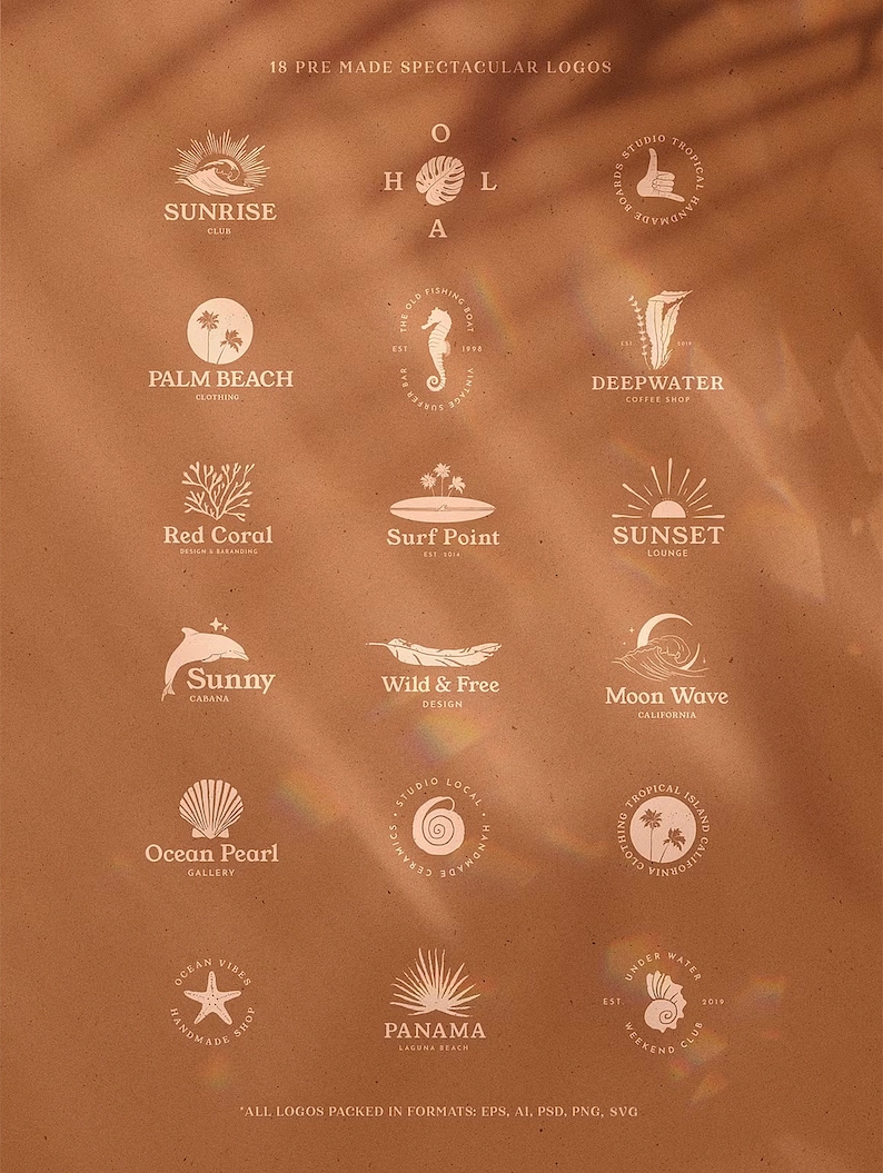 Retro Summer Clipart Bundle, Surfing Illustration, Coastal Cowgirl ...