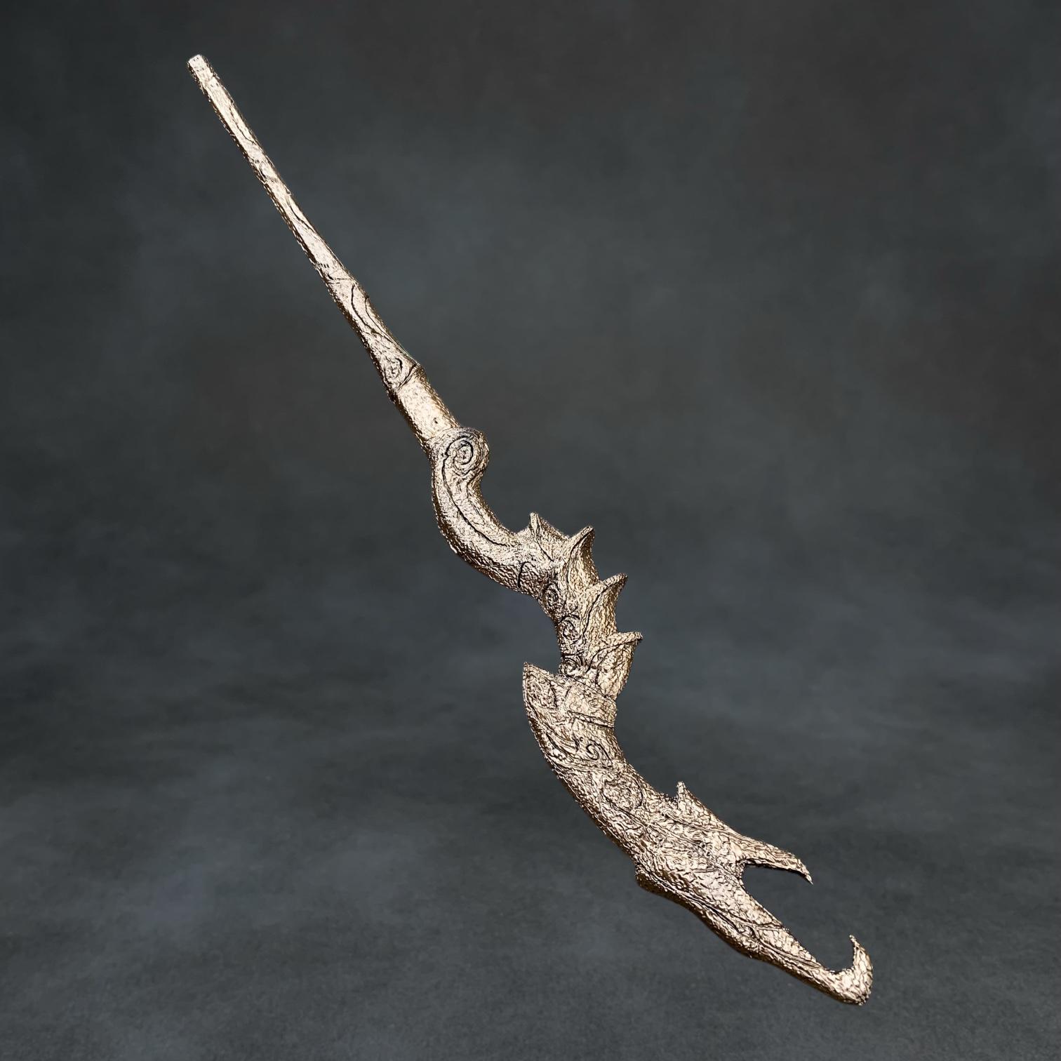Gold Dragon Staff Replica - Unofficial Cosplay Prop - Etsy
