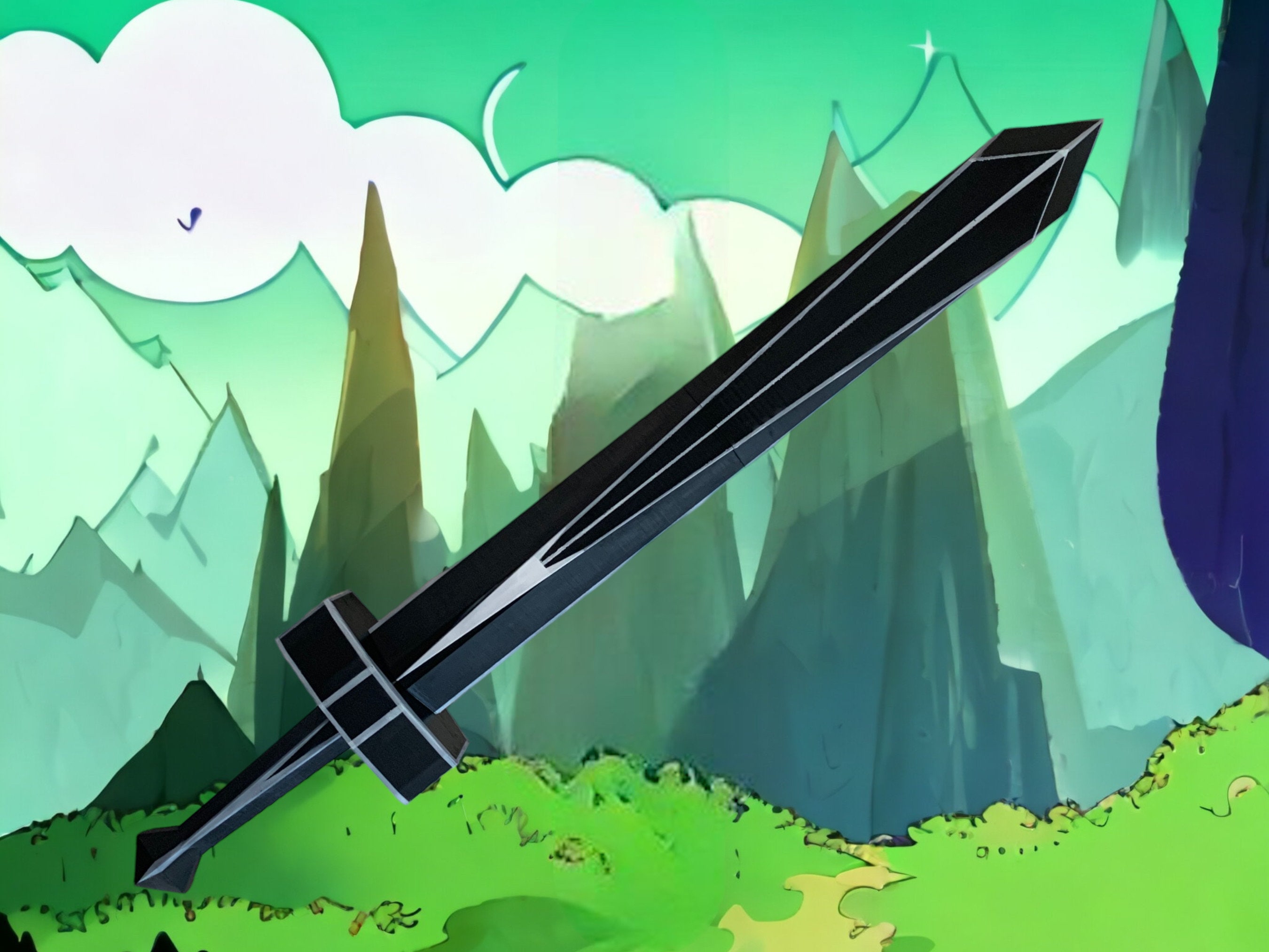 Finns 4d Sword