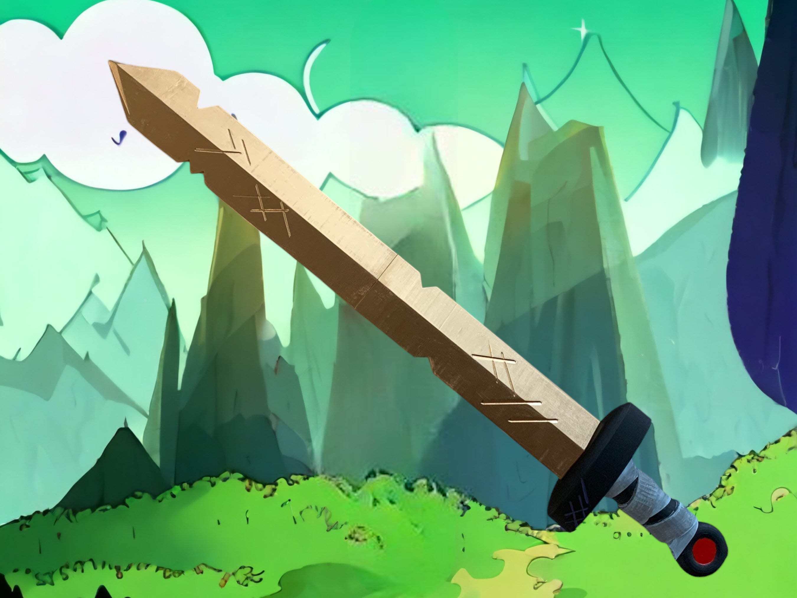 Adventure Time Finn Sword