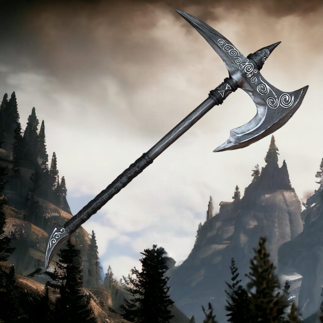 Unofficial Black War Axe Prop fan-made - Etsy