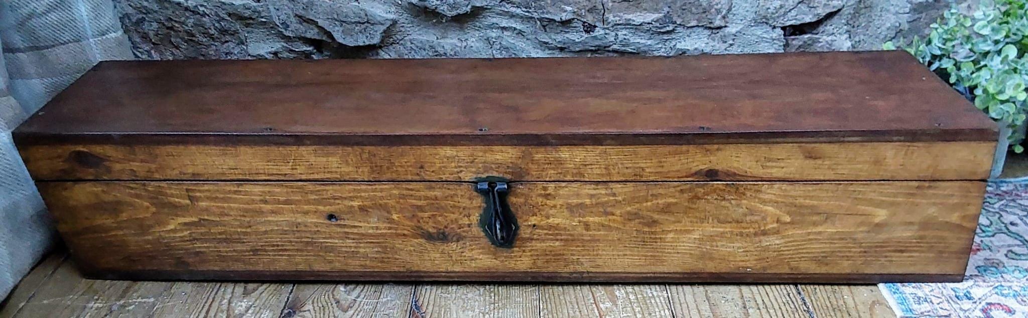 Long Mid Century Storage Box - Etsy