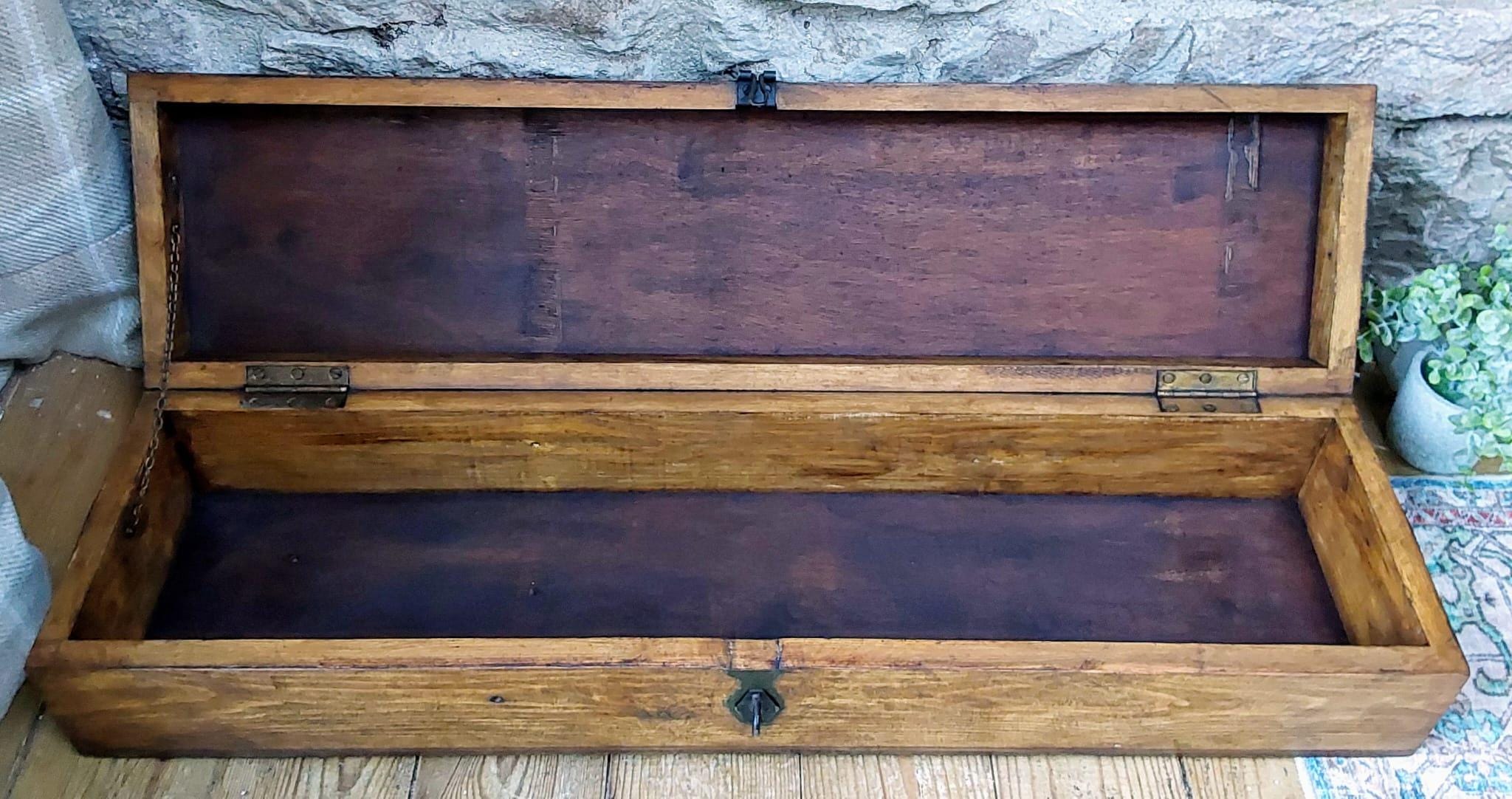 Long Mid Century Storage Box - Etsy