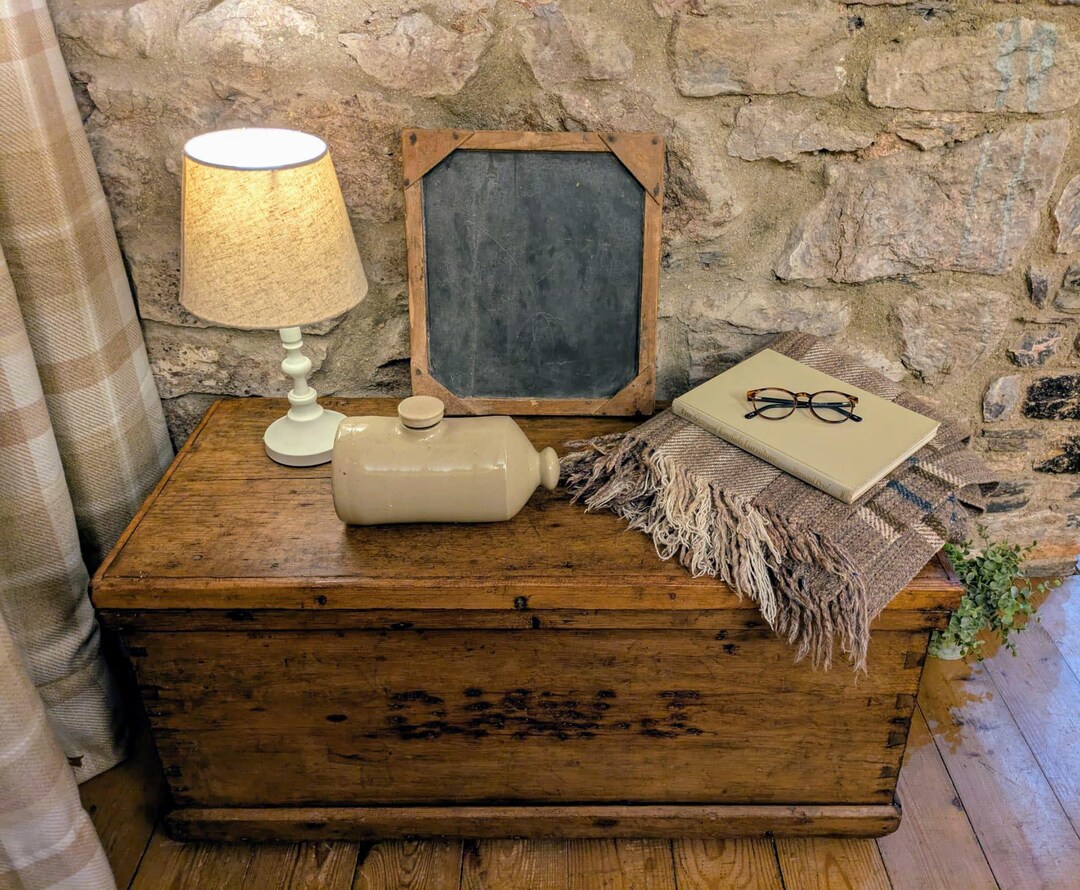 Stunning Antique Chest - Etsy UK