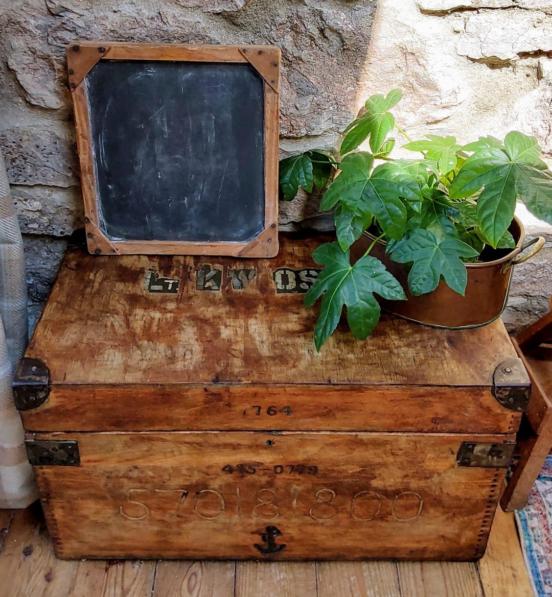 Vintage Military Storage Chest - Etsy