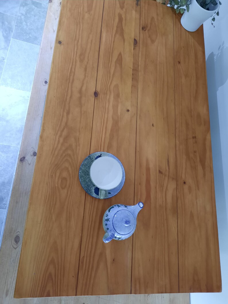 Solid Wooden Coffee Table - Etsy