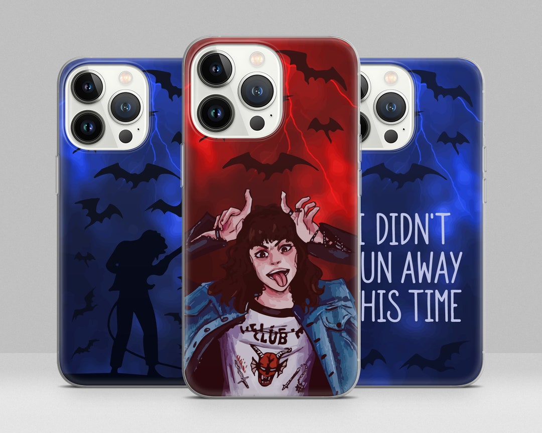 Stranger Things Phone Case Eddie Munson Cover for iPhone 14, 13 12 11 Pro, XR, Samsung A13, S22 ...