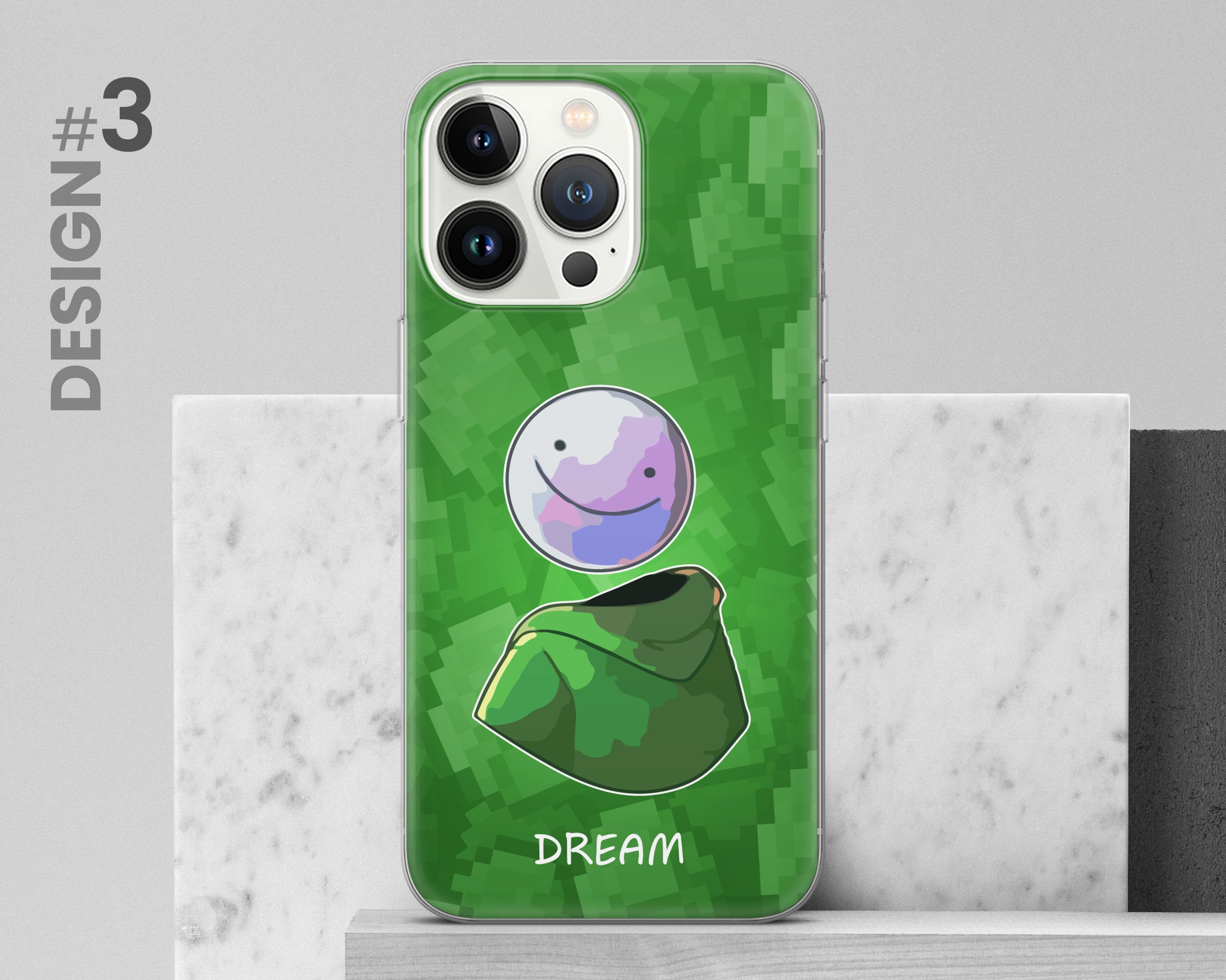 Dream SMP Phone Case Ranboo, Technoblade Cover for iPhone 15 14 13 12 ...