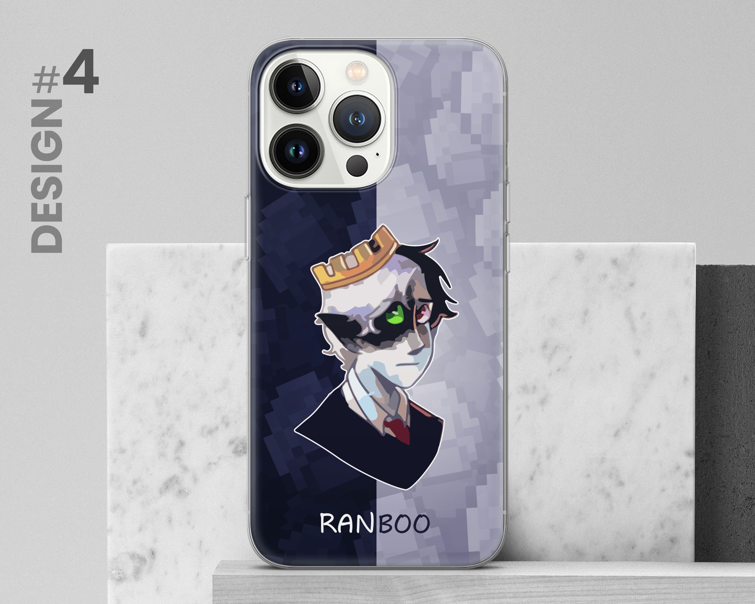 Dream SMP Phone Case Ranboo, Technoblade Cover for iPhone 15 14 13 12 ...