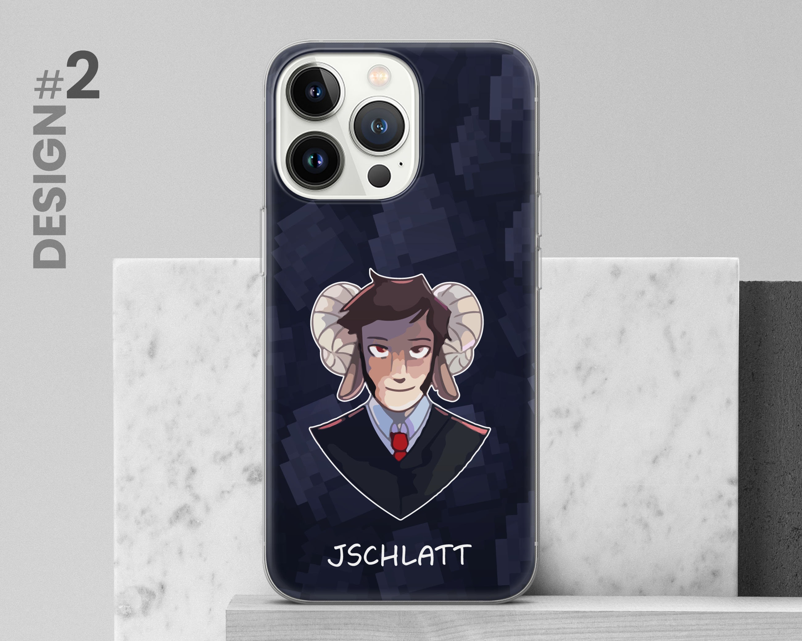 Dream SMP Phone Case Ranboo, Technoblade Cover for iPhone 15 14 13 12 ...