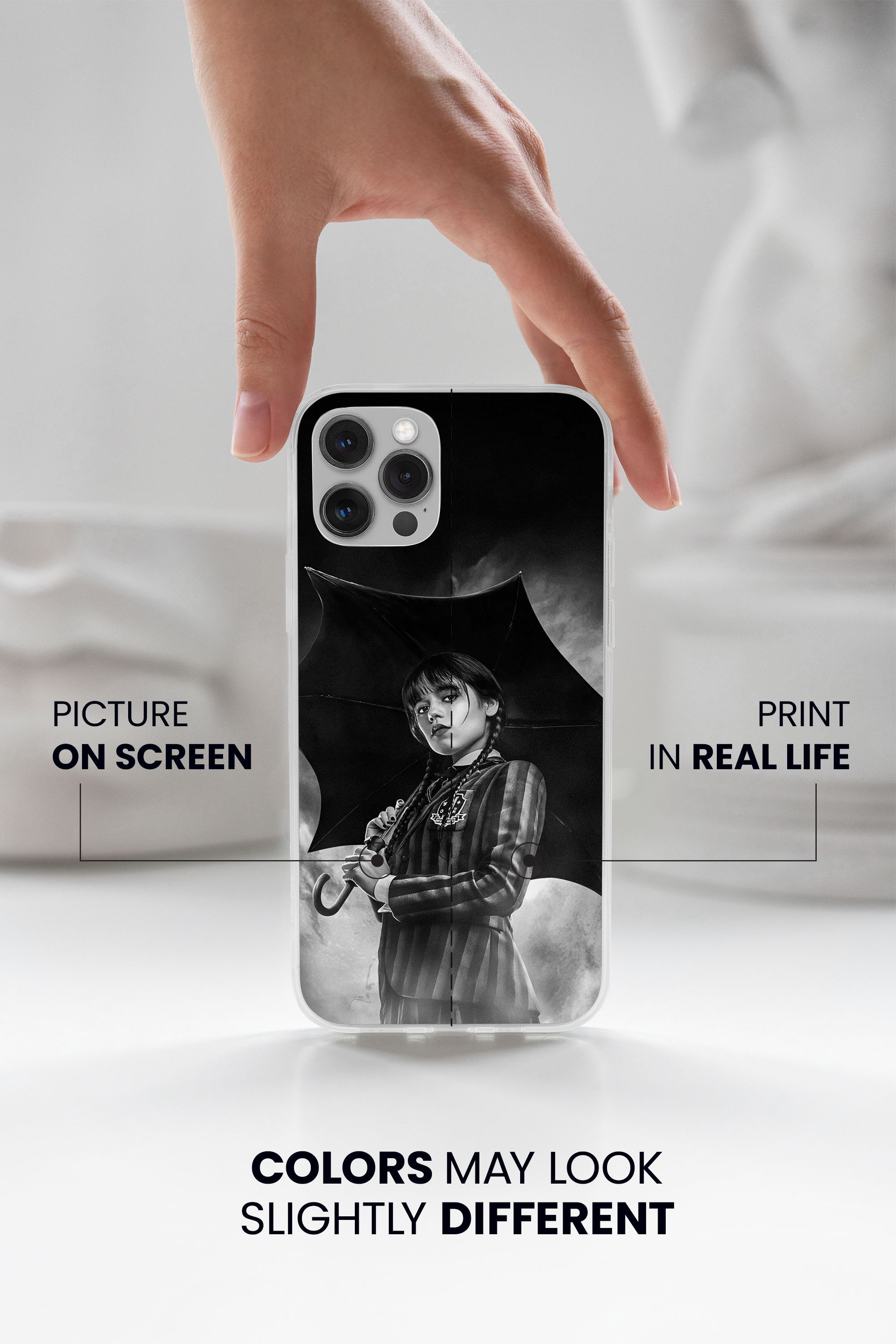 Wednesday Addams Phone Case Jenna Ortega IPhone Case