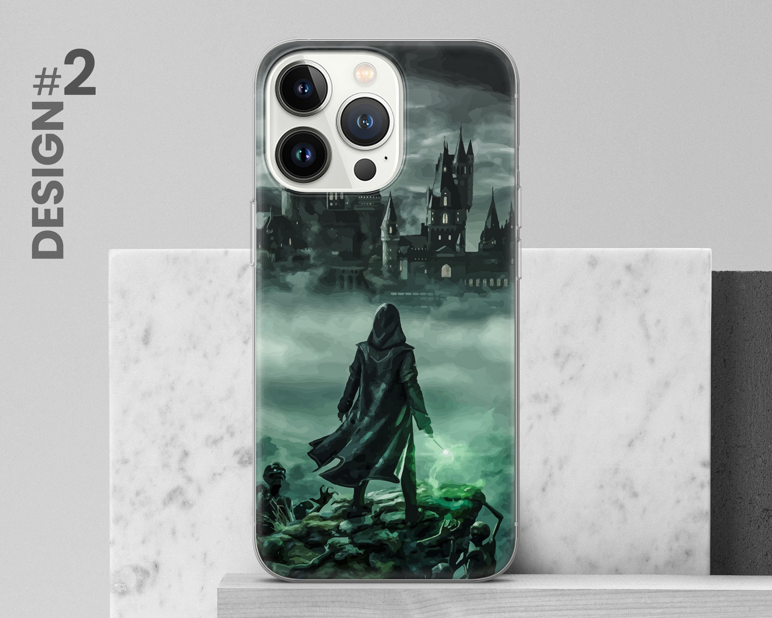 Hogwarts Phone Case Mysterious Cover for iPhone 15 14 13 12 11 Pro Max ...