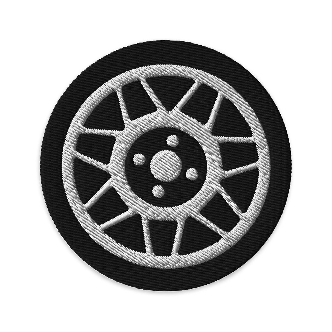 VW GTI Snowflake Wheel Embroidered Patch 3in - Etsy