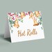 Christmas Party Food Cards, Christmas Tent Template, Editable Food ...