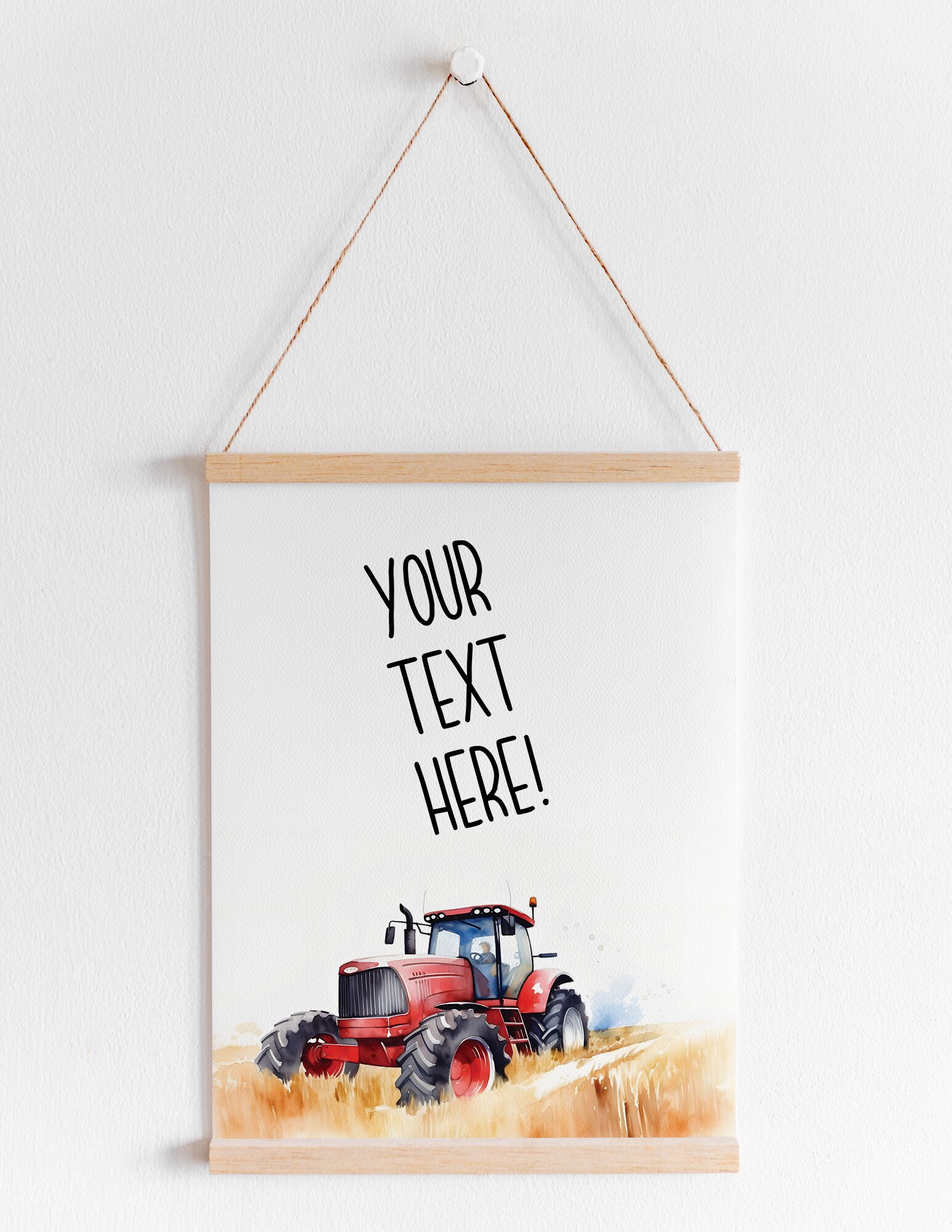 Tractor Banner, Editable Party Banner, Editable Farm Birthday Banner ...