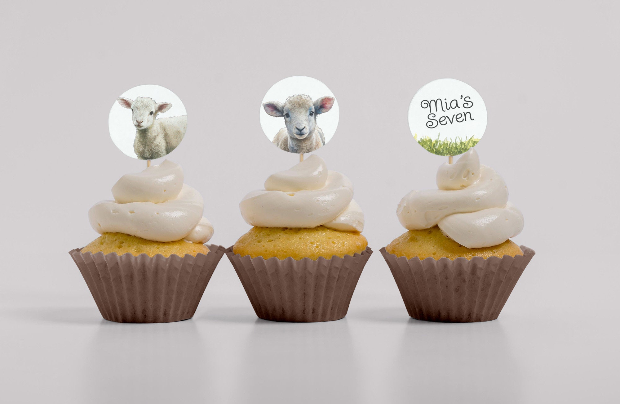 Editable Sheep Birthday Party Poster, Welcome Sheep Poster, Editable ...