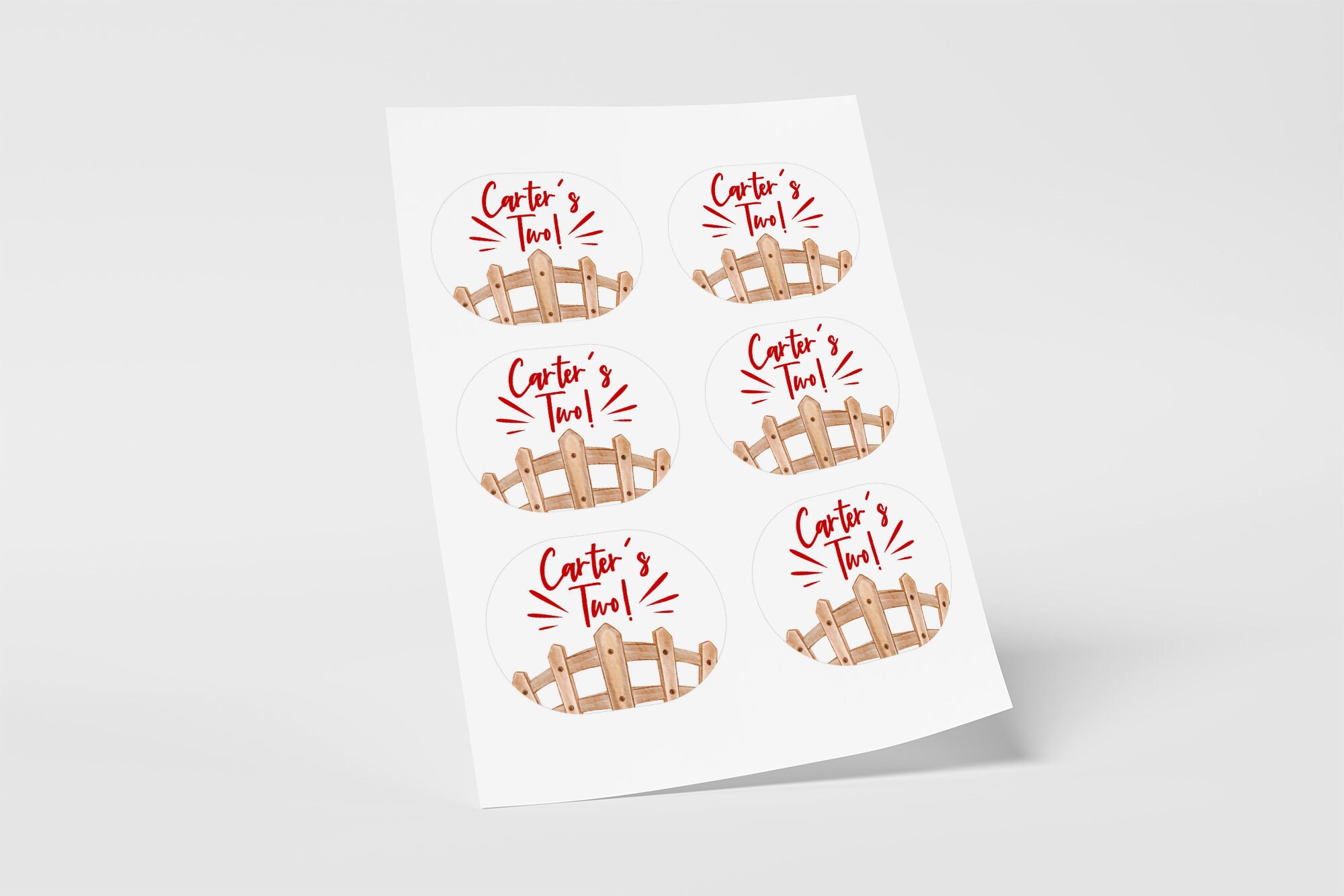 Farm Animal Chip Label, Birthday Party Extras, Pringle Sticker, Barn ...