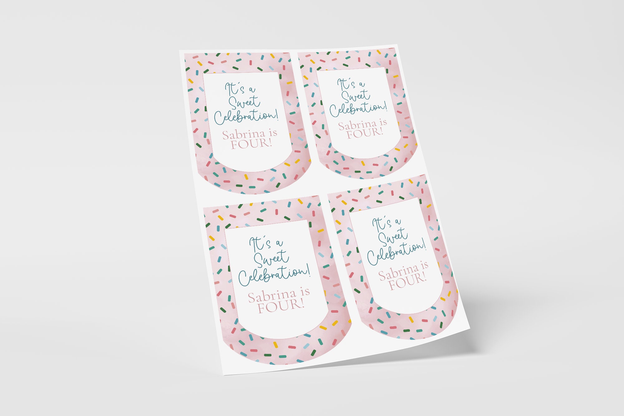 Editable Cotton Candy Birthday Party Poster, Welcome Candy Theme Poster ...