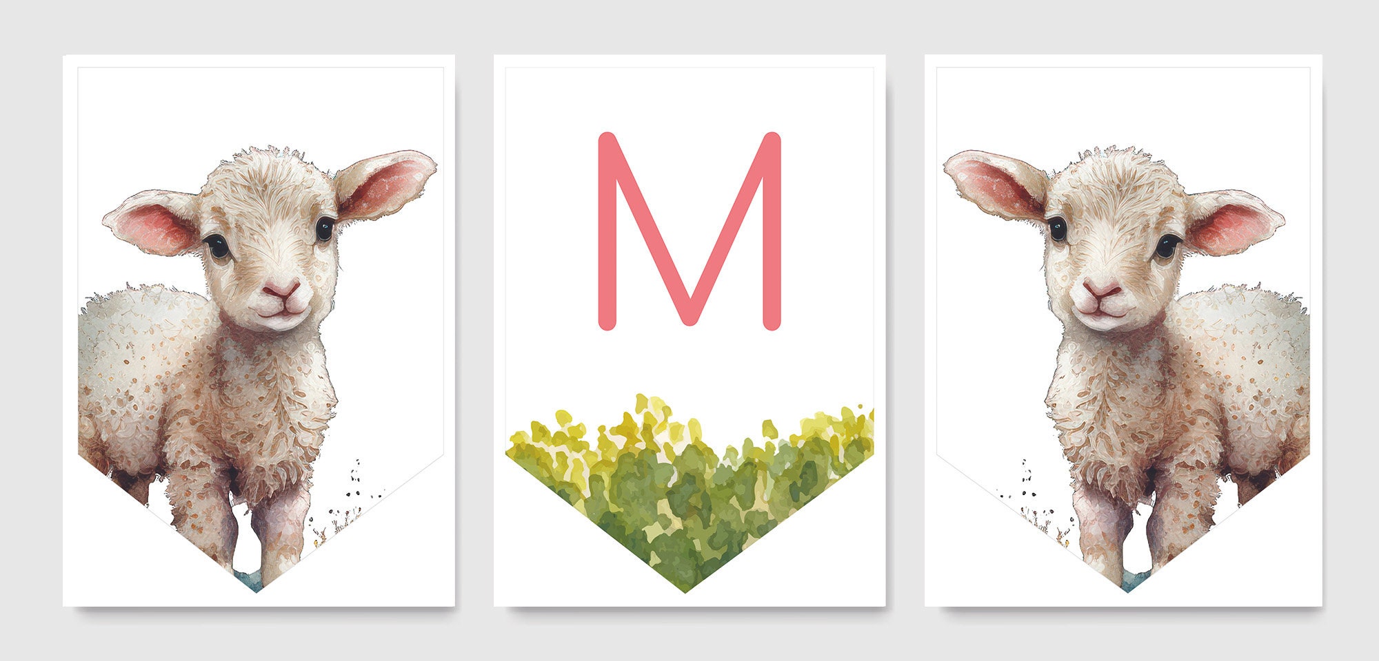 Sheep Birthday Banner, Editable Party Banner, Editable Lamb Banner ...