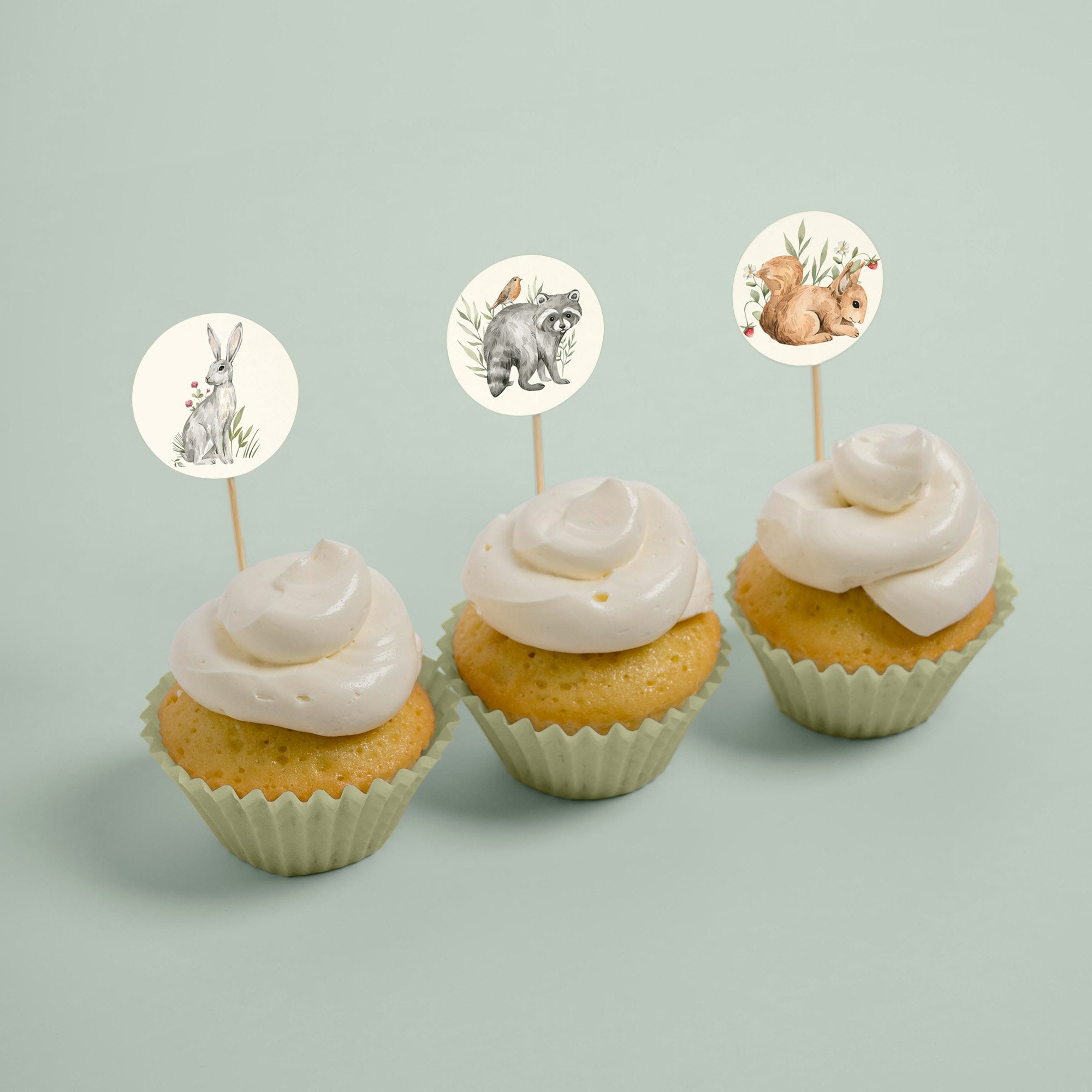 Woodland Animal Birthday Poster, Forest Animal Welcome Poster ...