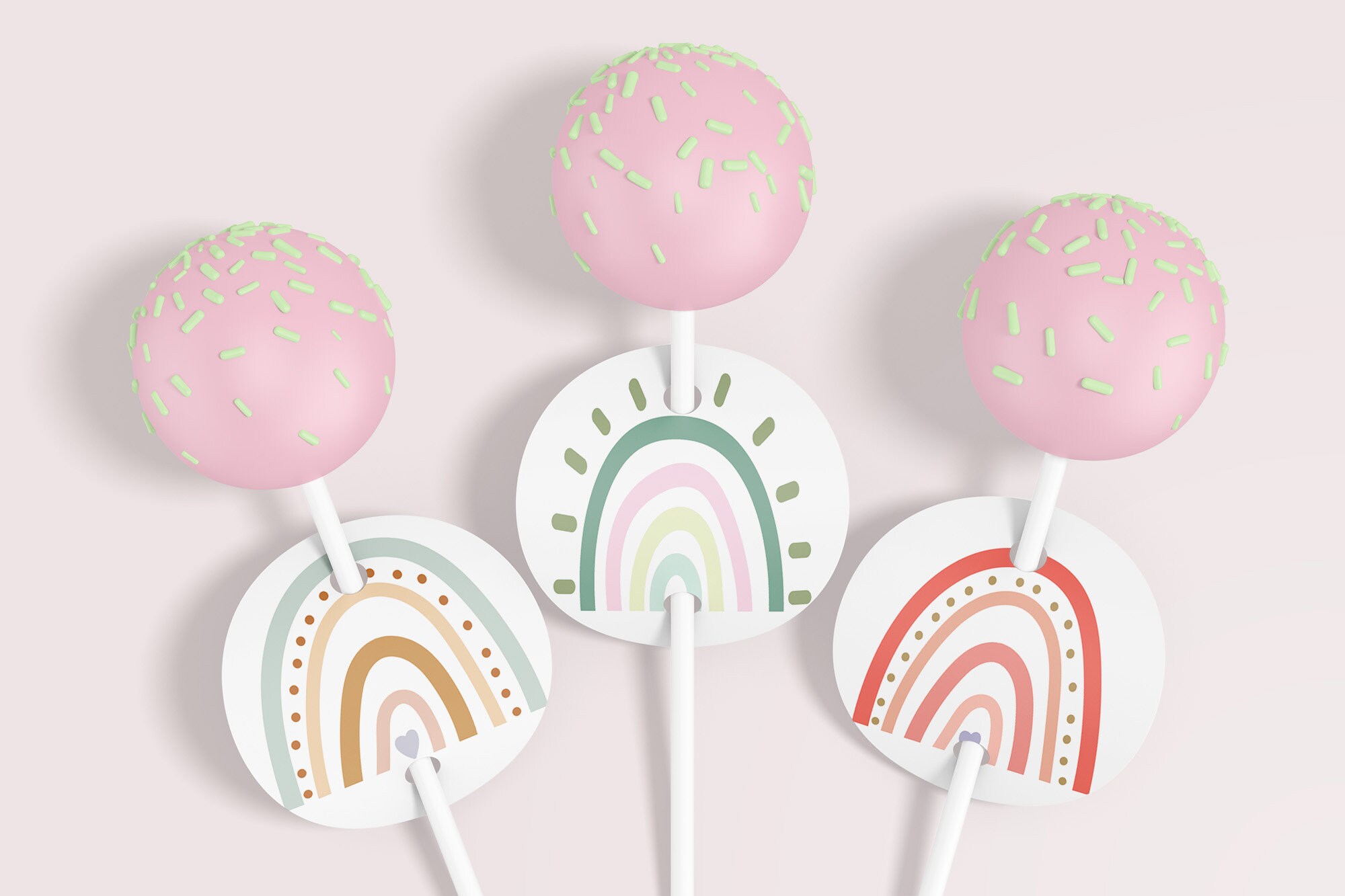 Boho Rainbow Birthday Poster, Rainbow Party Decor, Rainbow Birthday ...