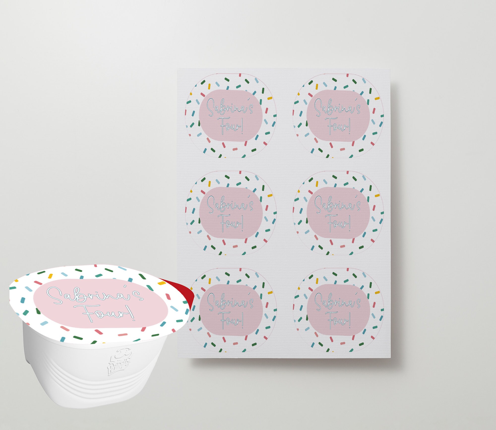 Cotton Candy Chip Label, Birthday Party Extras, Pringle Sticker, Candy ...