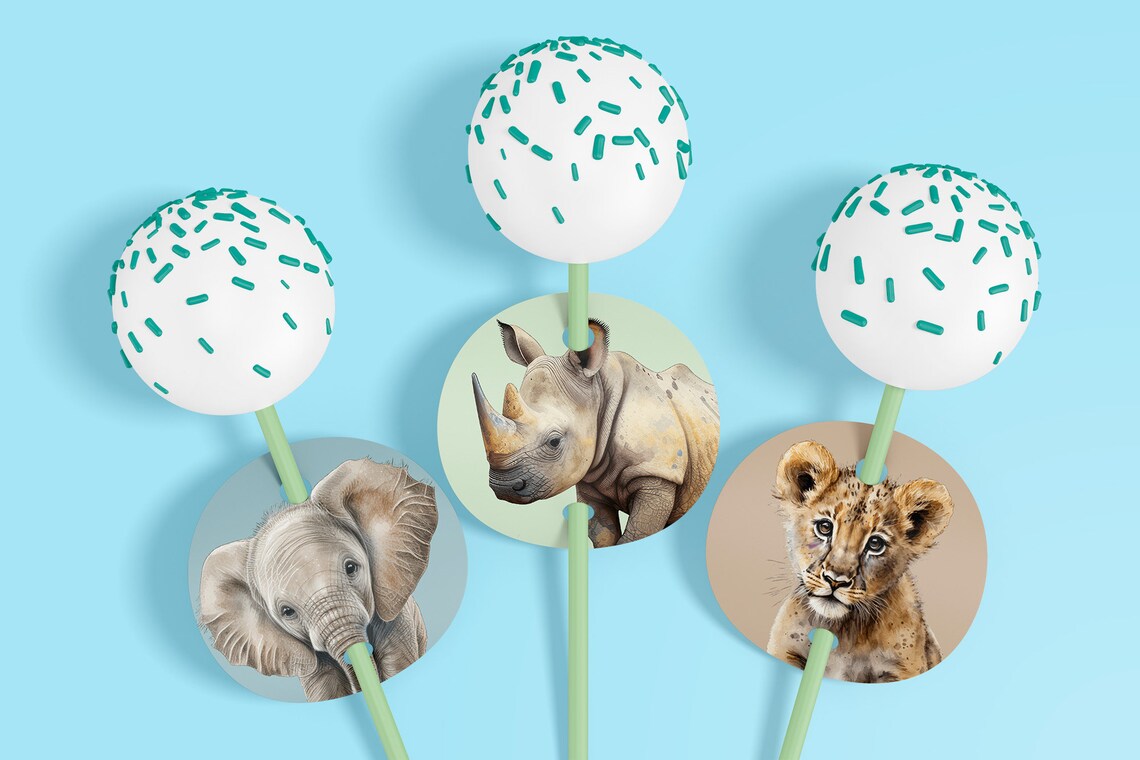 Safari Food Card, Safari Food Tent Template, Editable Food Tents ...