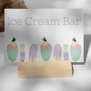 Ice Cream Birthday Poster, Birthday Poster Ice Cream Theme Birthday ...