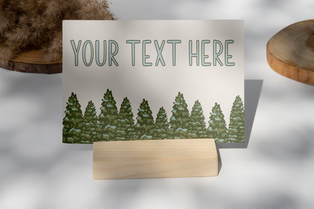 Camping Food Card, Camping Food Tent Template, Editable Food Tents ...