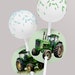 Tractor Party Labels, Editable Bottle Label, Farm Party Labels, Tractor ...
