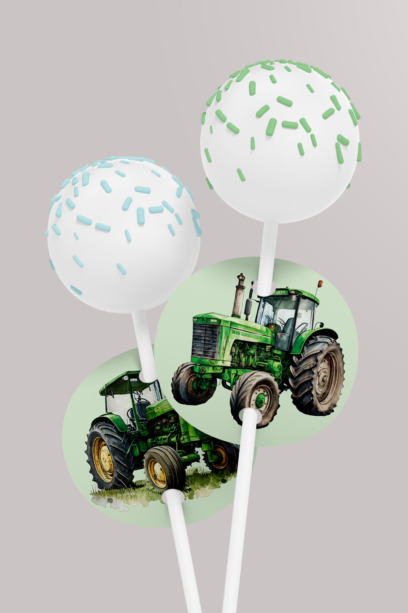 Tractor Party Labels, Editable Bottle Label, Farm Party Labels, Tractor ...