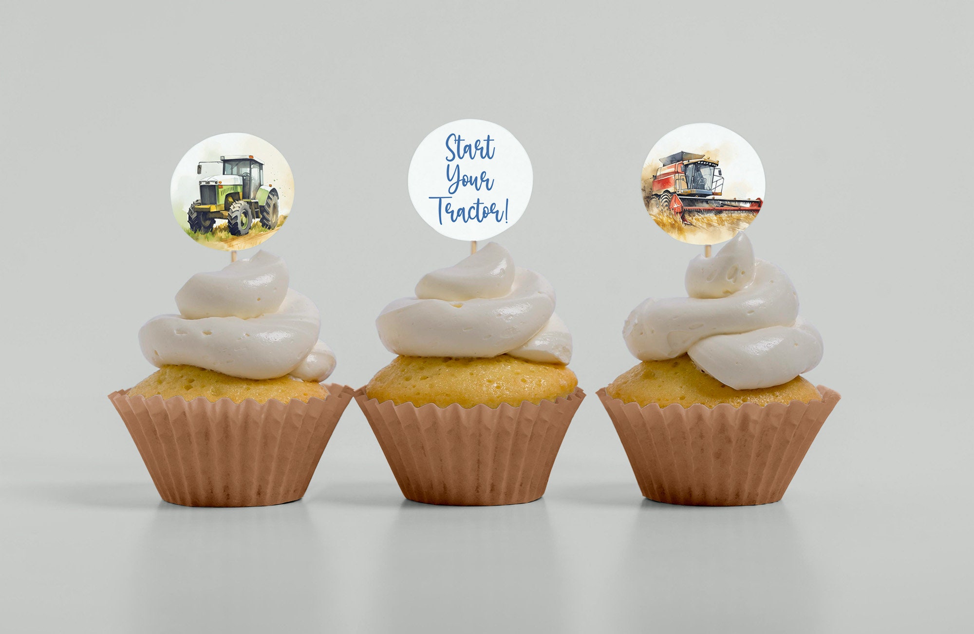 Tractor Food Cards, Farmyard Food Tents, Tractor Party Supplies ...