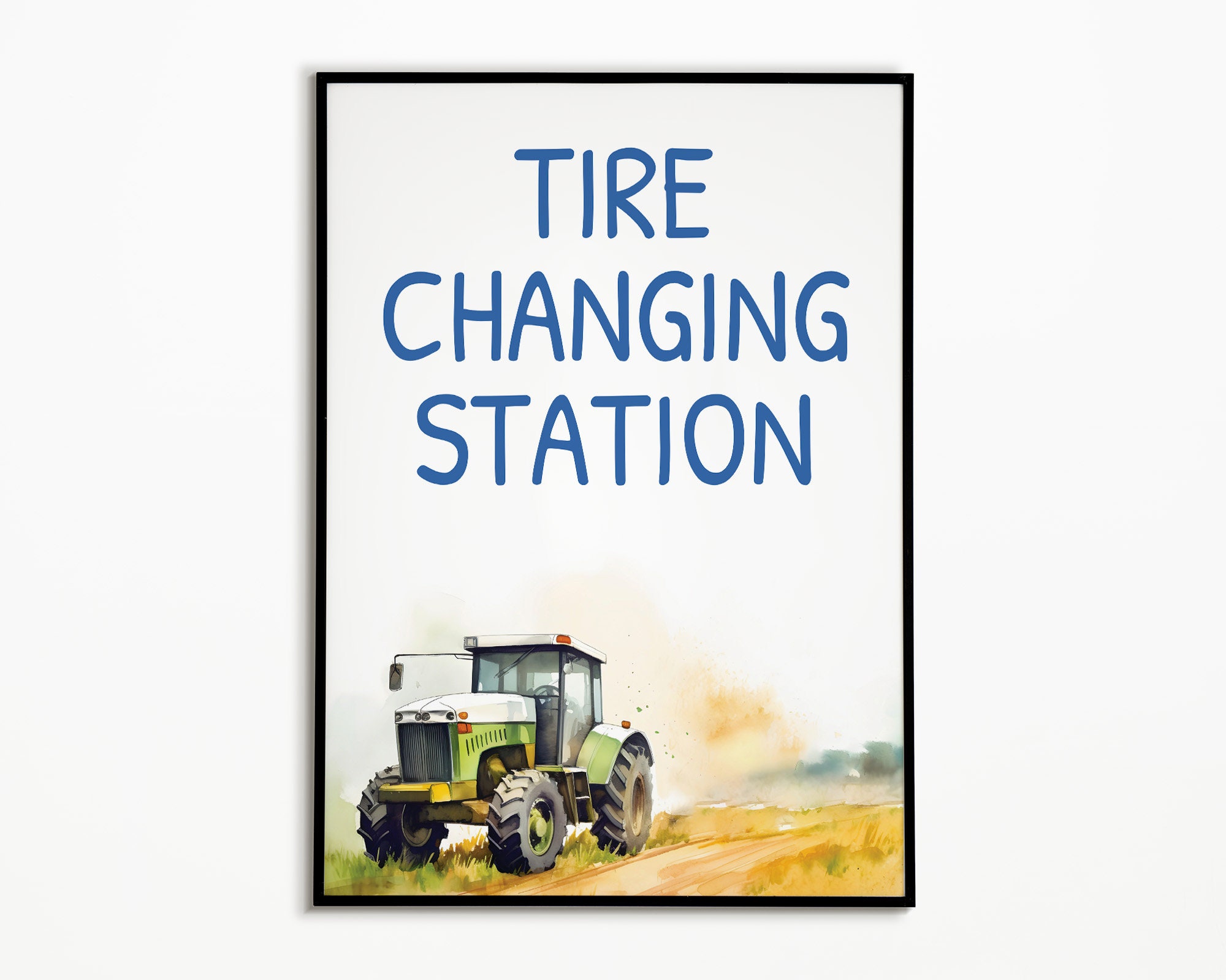 Farm Birthday Party Editable Bottle Label Tractor Theme - Etsy