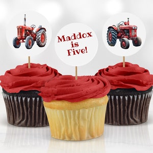 Tractor Food Card, Farm Food Tent Template, Editable Food Tents ...