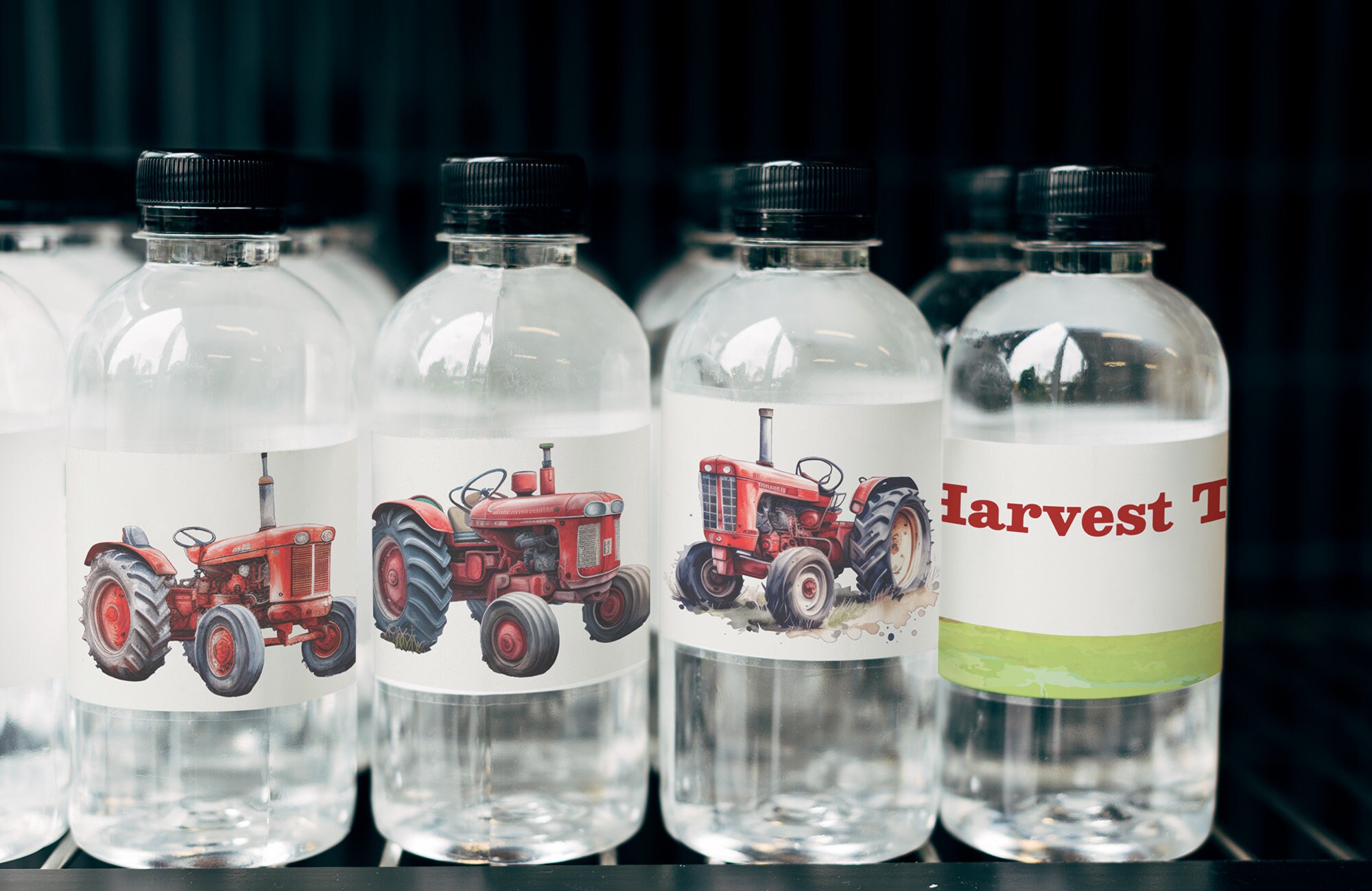 Editable Farm Birthday Party Poster, Welcome Tractor Poster, Editable ...